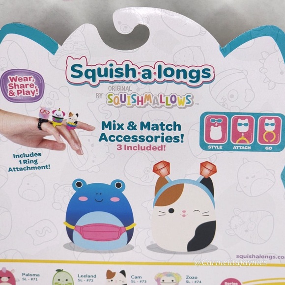 Squishmallows | Toys | Squishalongs Mini Squishmallow Figures Set ...